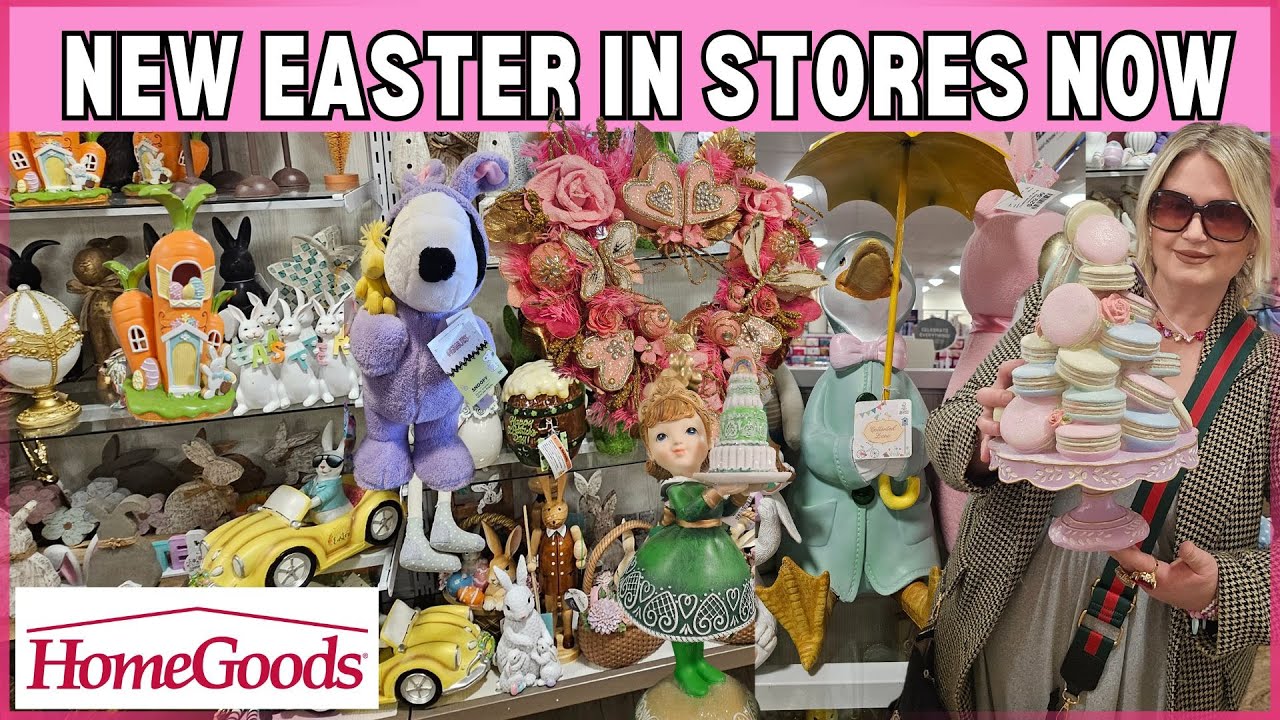 HOMEGOODS NEW EASTER 2025 PLUS NEW ST. PATRICKS DAY AND VALENTINES ...