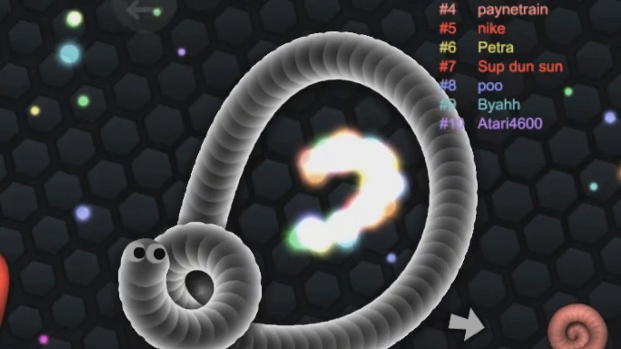 EL JUEGO DE LOS GUSANITOS - Slither.io / JUEGAGENIO - YouTube