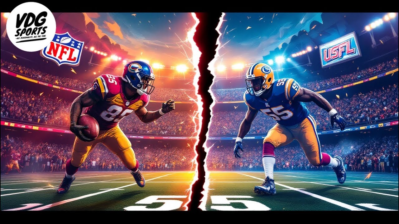 NFL vs USFL: The League Battle You Never Knew About 🏈 - YouTube