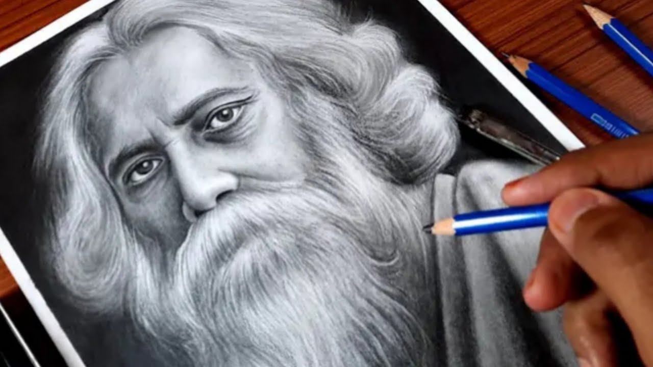 I draw a Robindro nat - YouTube