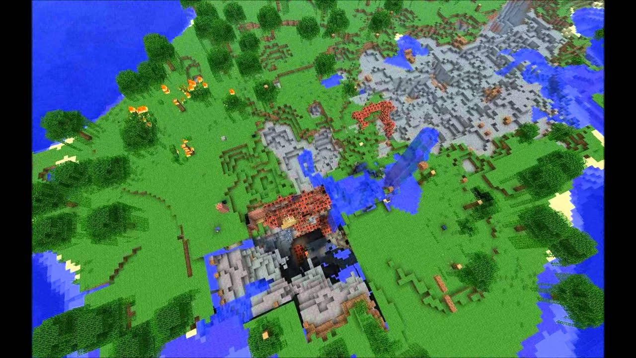 Minecraft - Epic Minecraft explosion (BOOM!!!) - YouTube