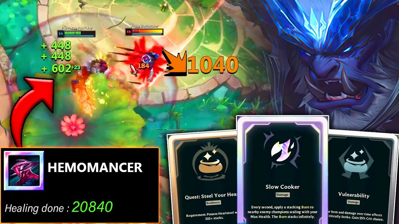 How I made Slow Cooker deal 500% MORE DAMAGE and Heal Trundle for 200% ...