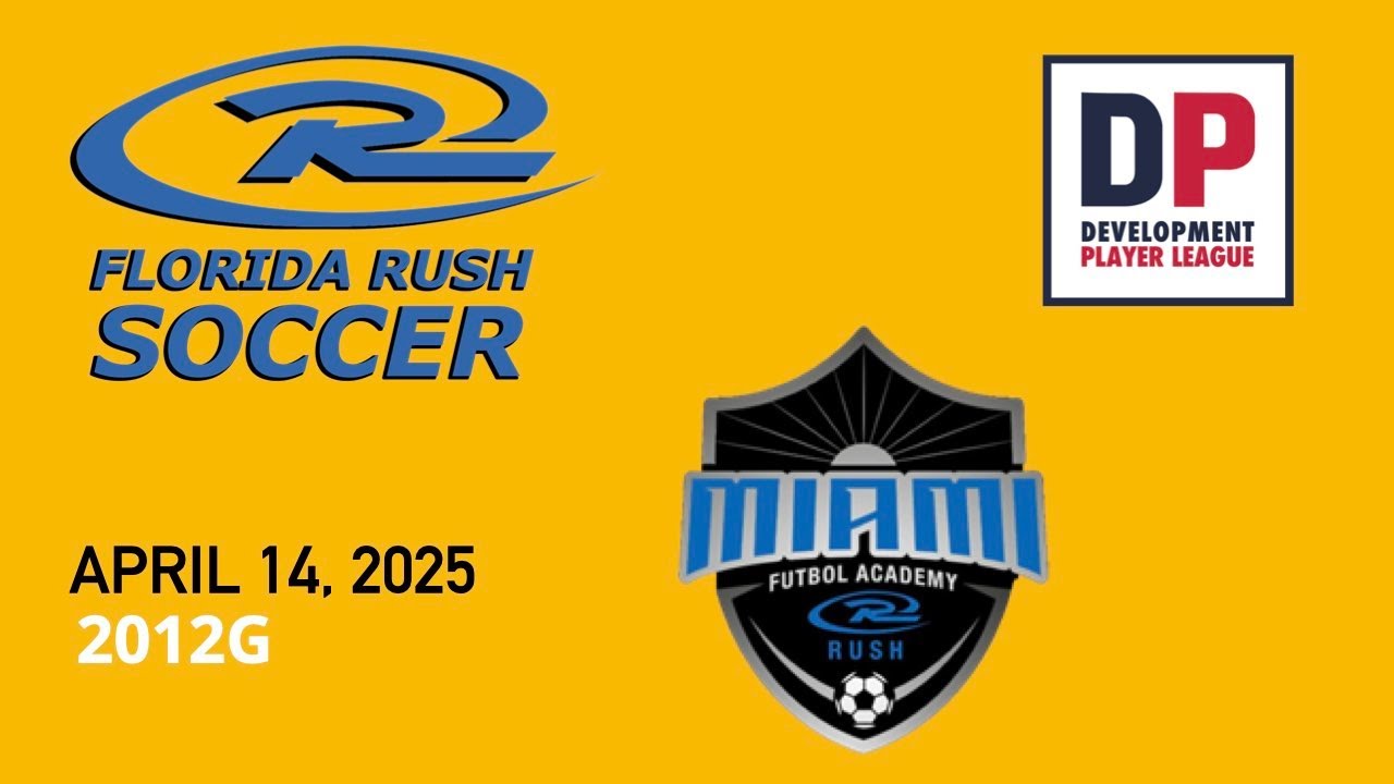 Florida Rush 2012G DPL vs Miami Futbol Academy 2012G DPL - YouTube
