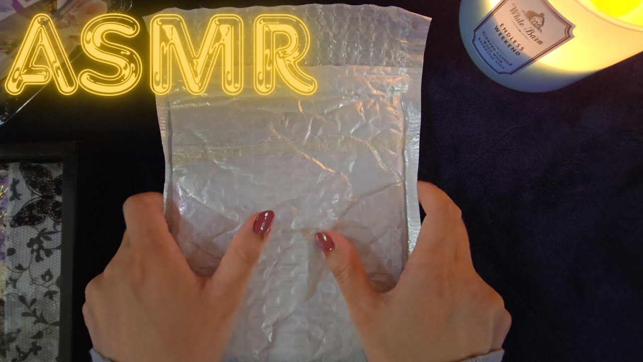 ASMR package sleep therapy - YouTube