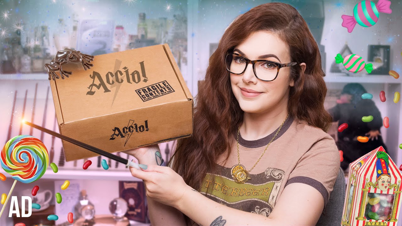 ACCIO BOX OCTOBER 2020 🍭 Magical Sweets - YouTube