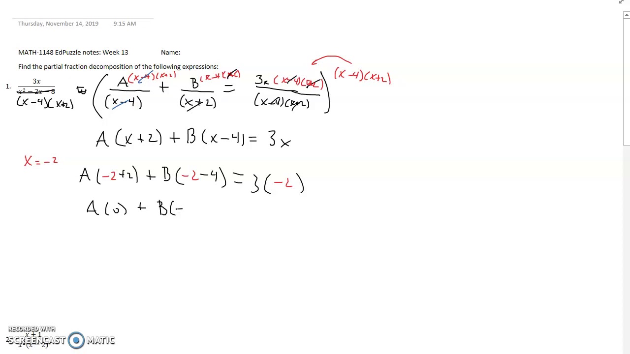 MATH-1148 Edpuzzle 13.1 - YouTube