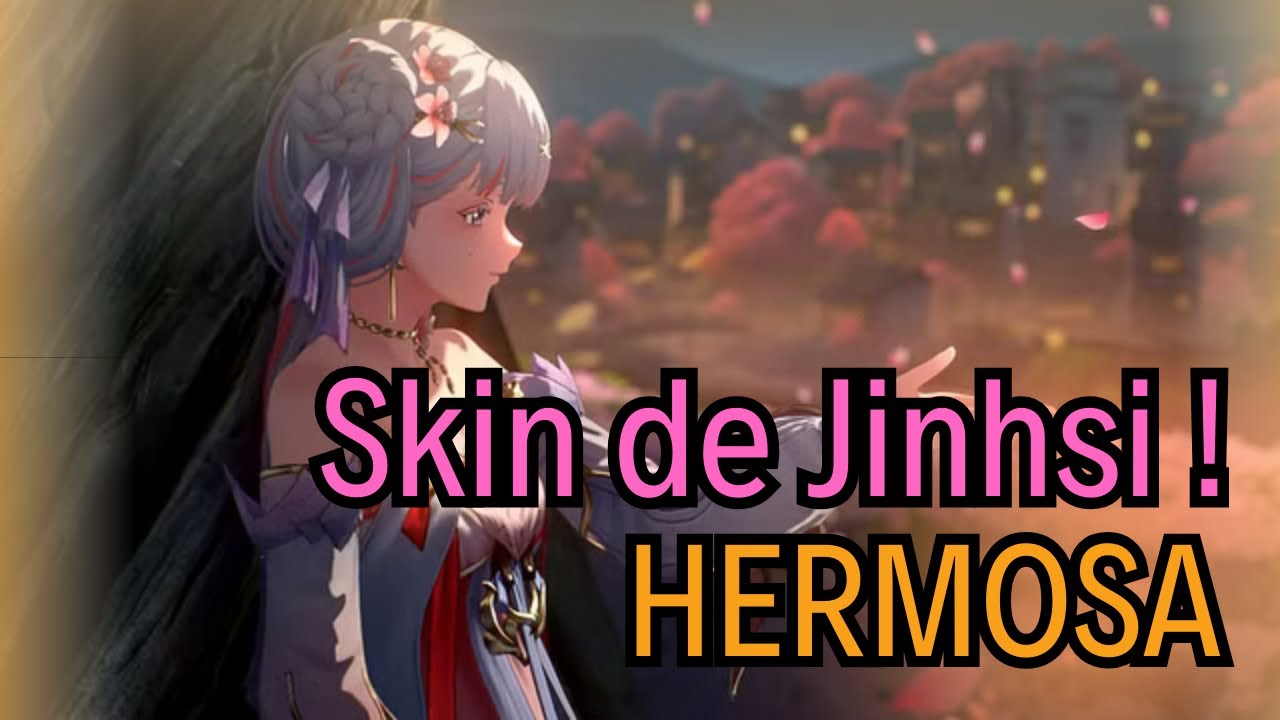 WuWa: La nueva skin de Jinhsi es HERMOSA!! (Melocotón en flor) - YouTube