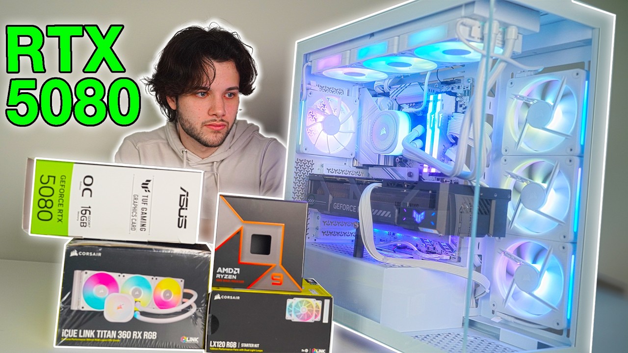 ULTIMATE RTX 5080 Gaming PC ($2,478) - YouTube