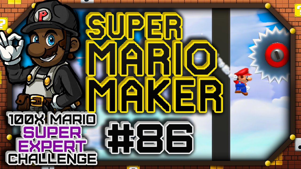 100x Mario SUPER EXPERT Course Challenge #3 - Part 1/2 | Super Mario ...