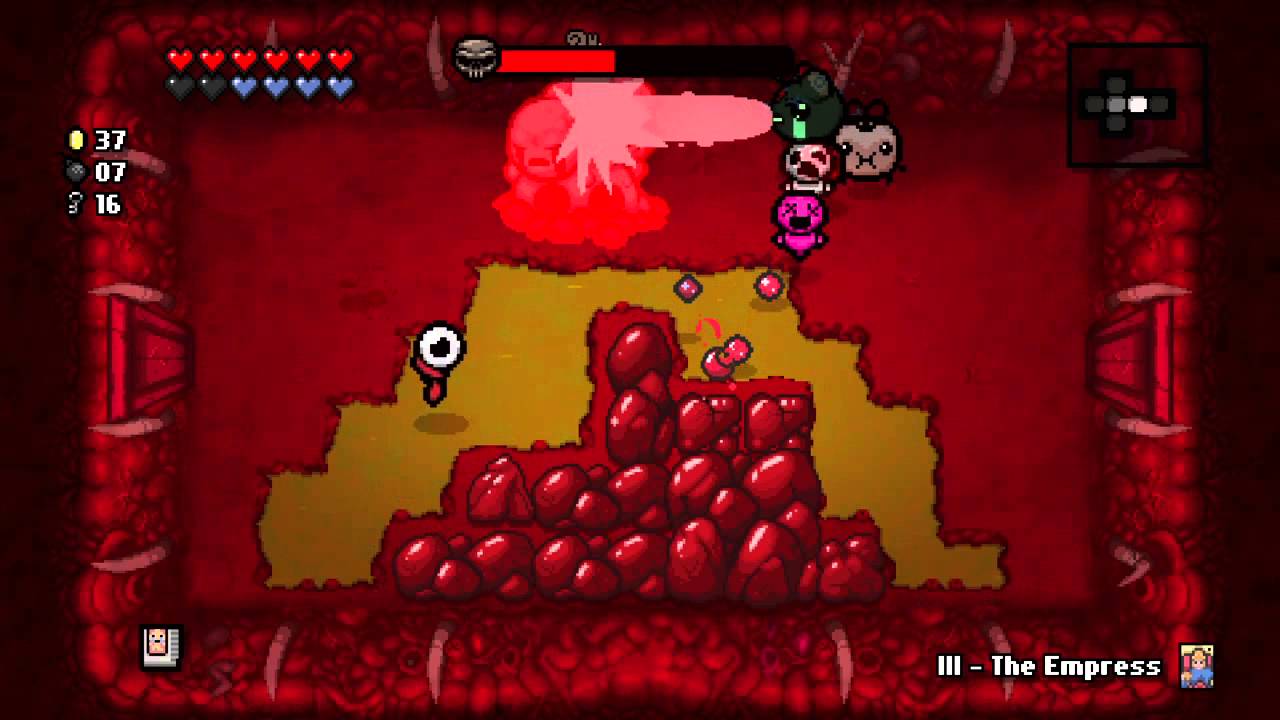 The Binding of Isaac: Rebirth Azazel vs Mom vs Mama Gurdy - YouTube
