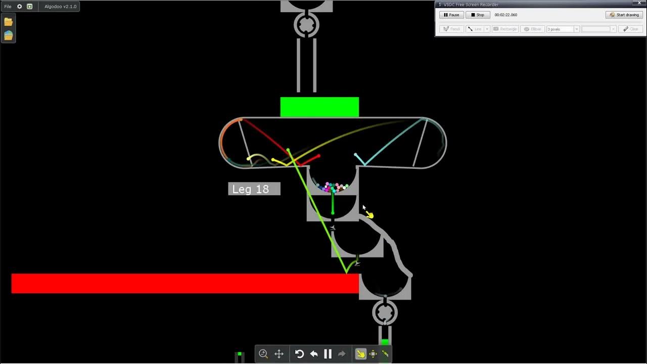 S2 First 2 Term Don't Be First & Last Marble Race In Algodoo Leg 11-20 - YouTube