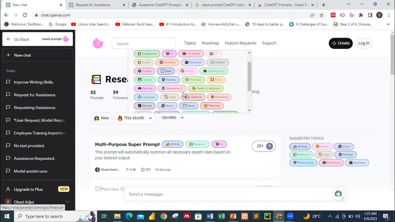 Advanced ChatGPT: Automating your ChatGPT prompt - YouTube
