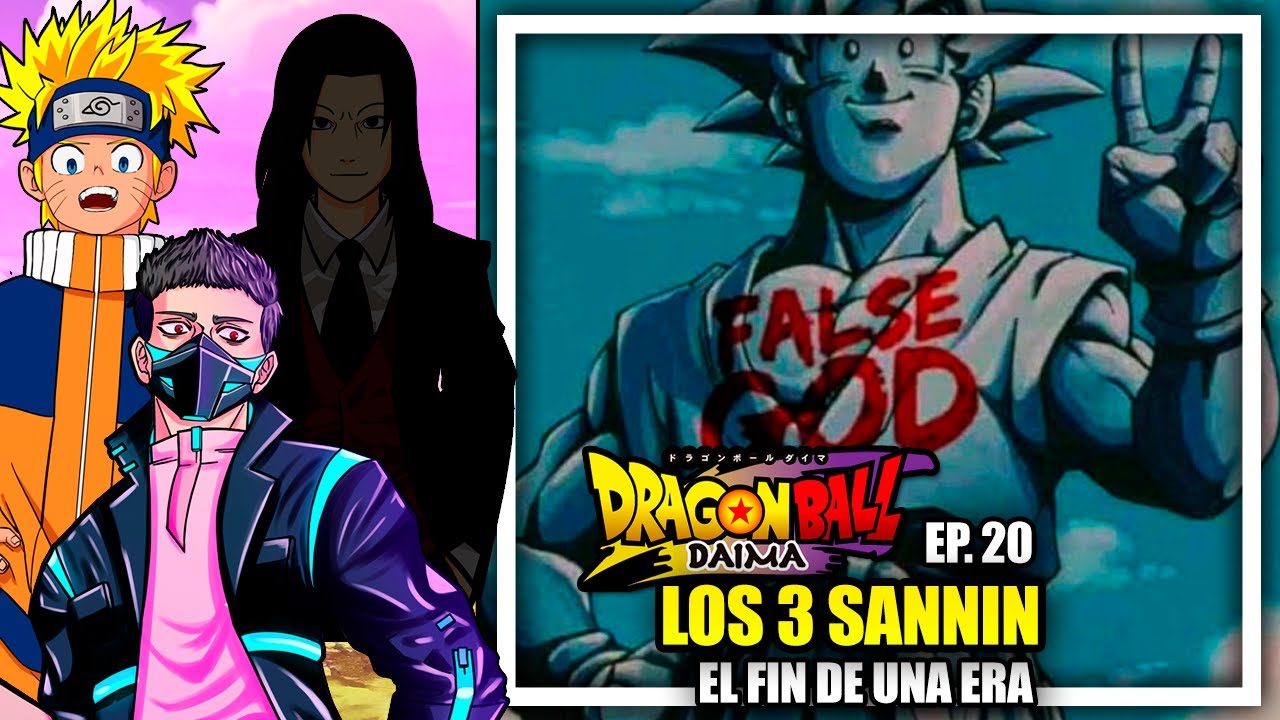 Los 3 Sannin REACCIONAN AL CAP FINAL DE DRAGON BALL DAIMA cap 20 (el ...