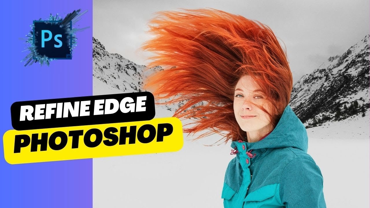 Photoshop Refine Edge - YouTube