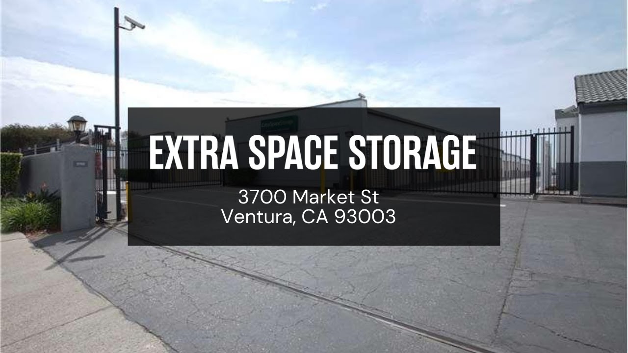 Storage Units in Ventura, CA on Market St - Extra Space Storage - YouTube