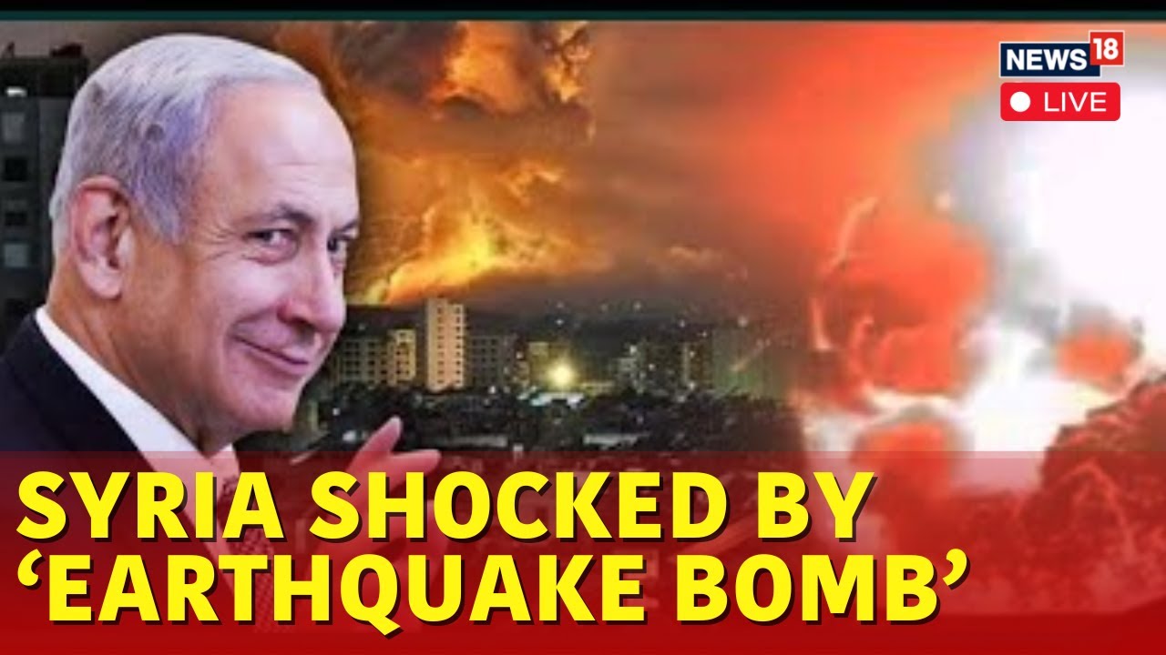 Israel Drops 'Earthquake Bomb' On Syria Explosion Felt On Richter Scale ...