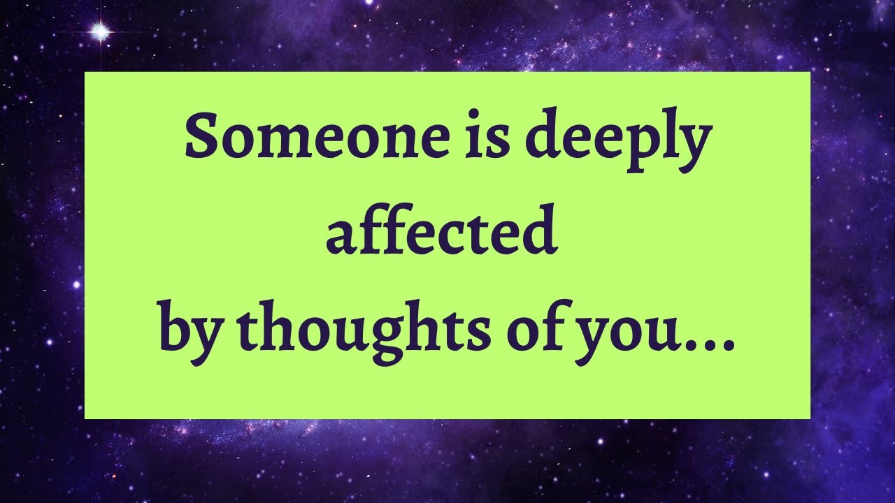 ⚱️Someone is deeply affected by thoughts of you..... #smile # ...