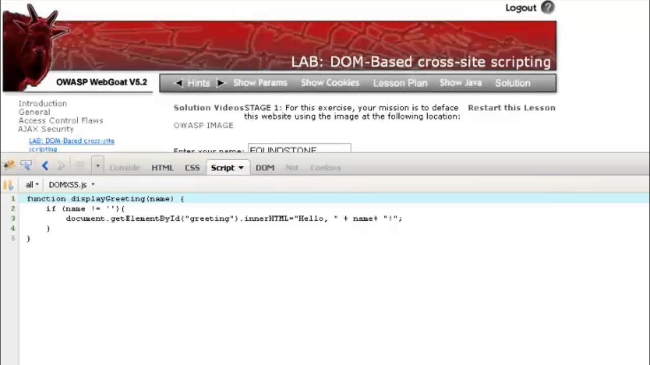 Web Application Hacking 101 - DOM Based Cross Site Scripting - YouTube