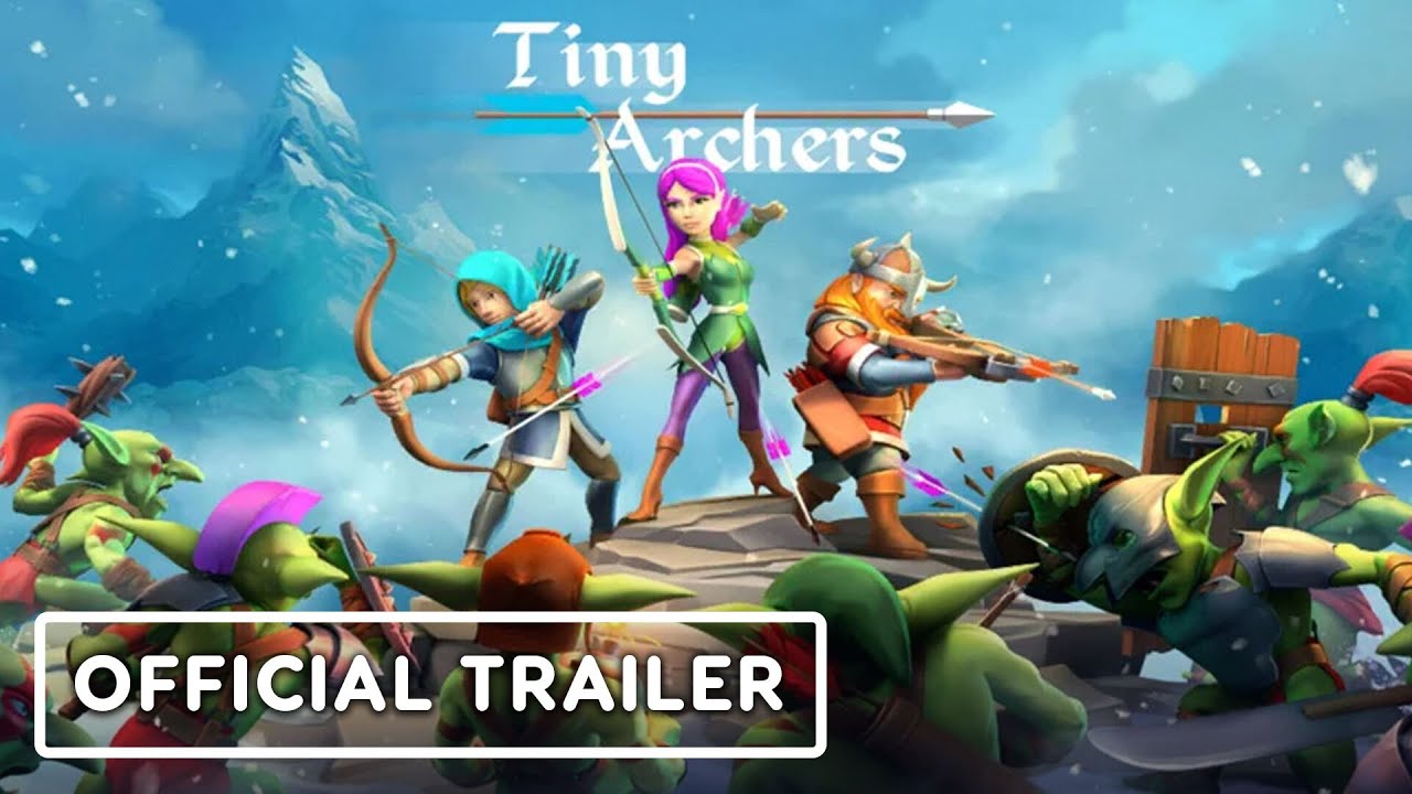 Tiny Archers - Official Gameplay Trailer | Upload VR Showcase Winter 2023 - YouTube