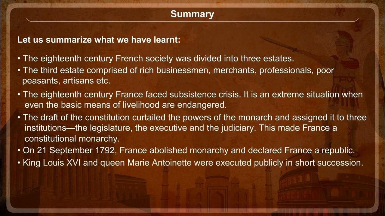 Ch 1 - The French Revolution | Summary - YouTube
