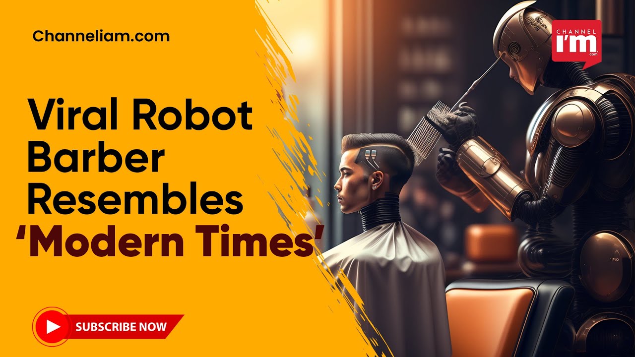 A video of a robot that has been designed to cut hair is going viral ...