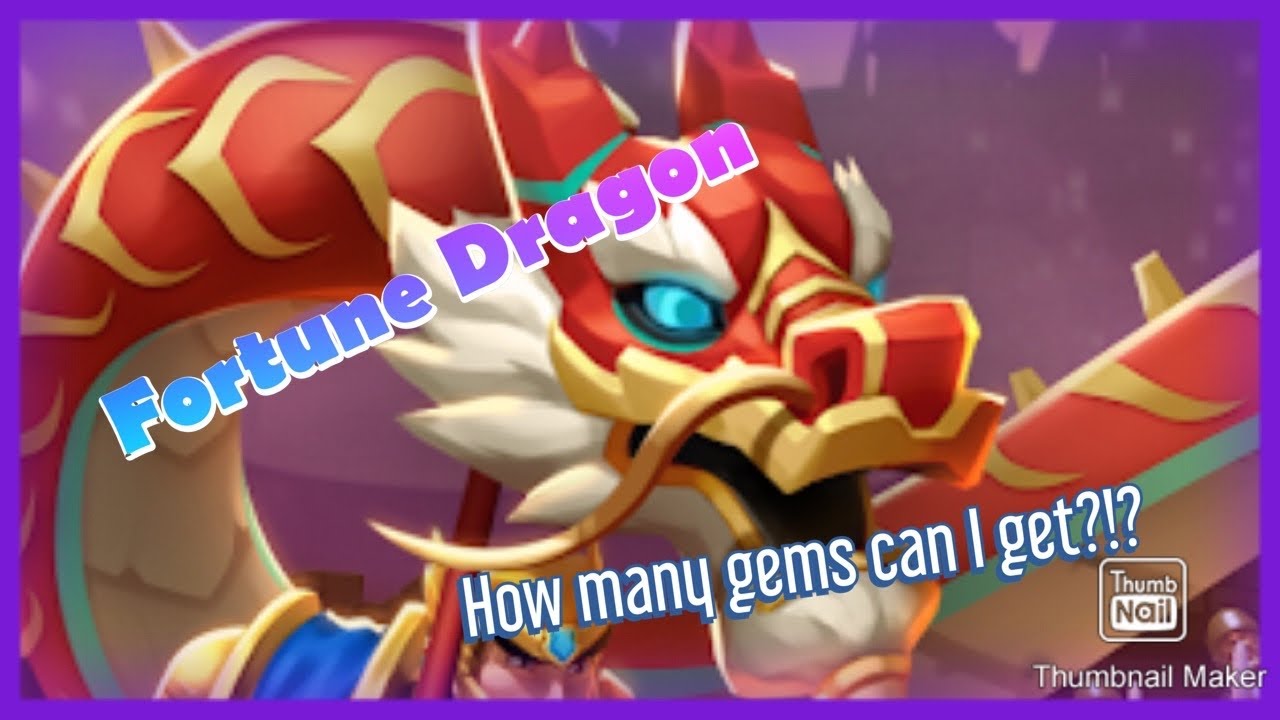 Fortune Dragon | How many gems can I get?? - YouTube