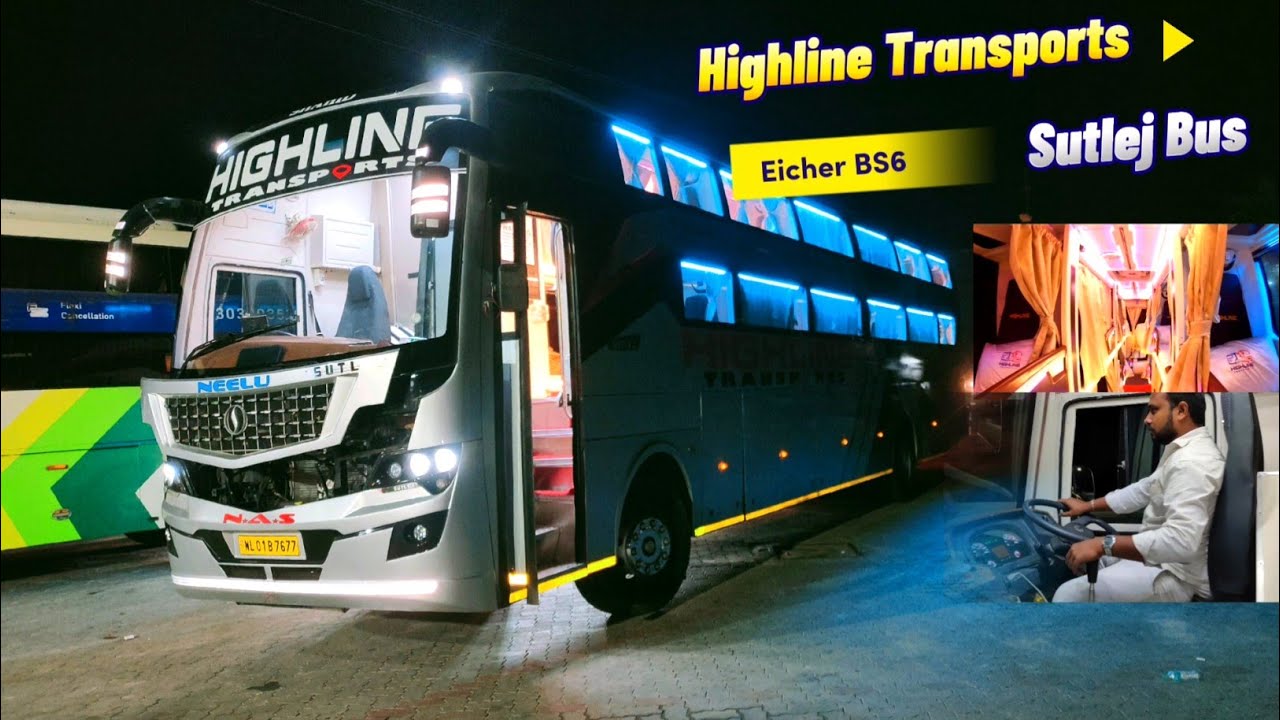 Highline Transport's Inaugural Bus Trip from Chennai to Bengaluru | Bus ...
