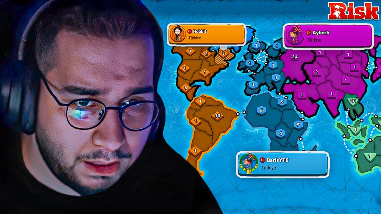 SİNİRDEN KAFAYI YEDİM ! 🤬 | EKİP İLE RİSK : GLOBAL DOMINATION - YouTube
