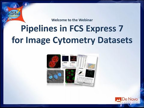 Pipelines in FCS Express 7 for Image Data - YouTube