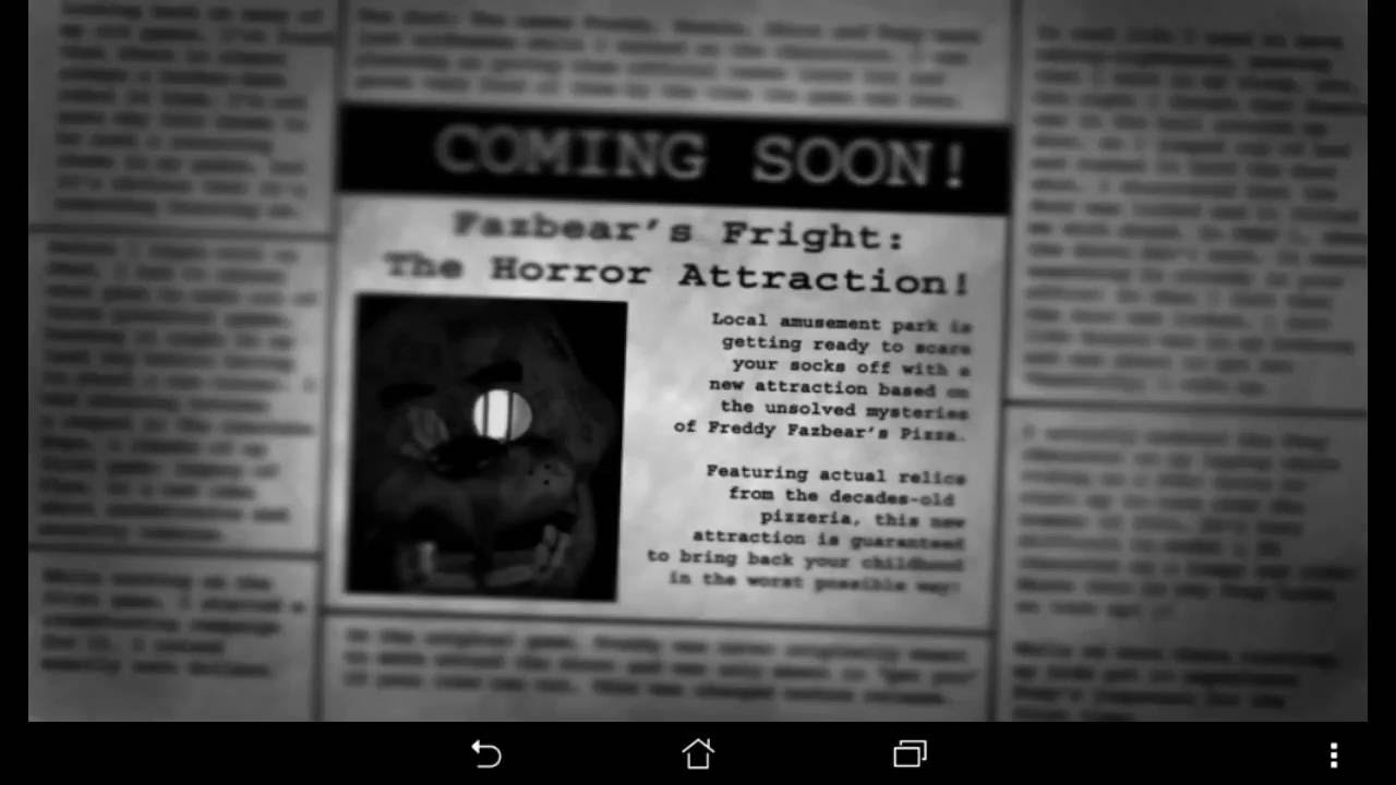 Main Five Nights at Freddy's 3 Night 1 + 2 FNAF 3 Secrets #GameHorror ...