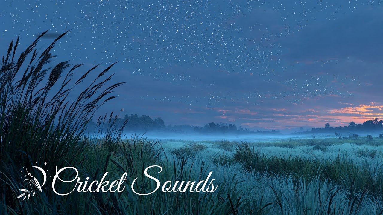 Soothing Crickets at Night | Nature Sounds for Sleep, Relaxation ...