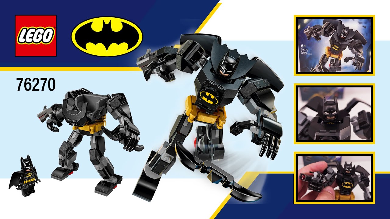 LEGO® Batman™ Mech Armor (76270)[140 pcs] Review ...