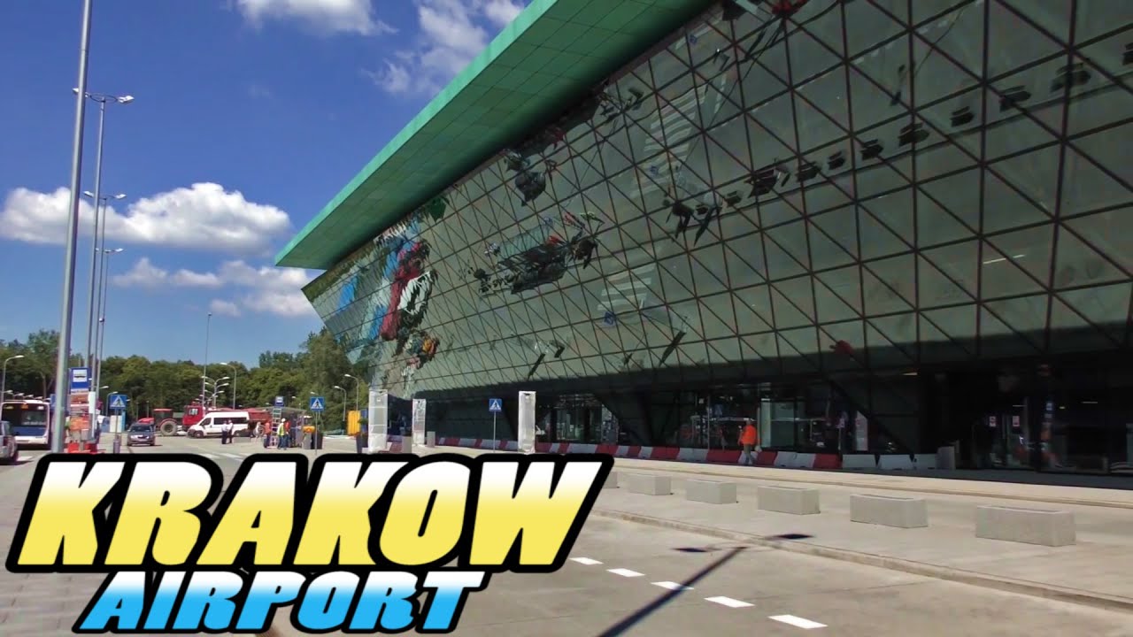 Krakow Balice Airport - Poland (4k) - YouTube