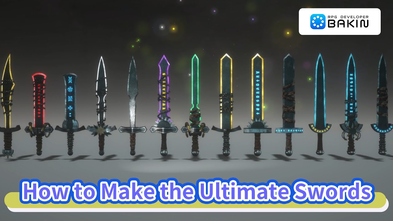 [RPG Developer Bakin] How to Use DLC: Ultimate Modular Swords - YouTube
