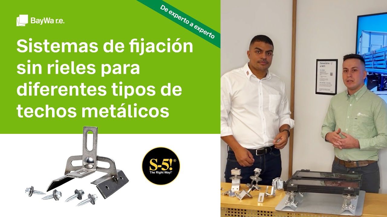 S-5! Sistemas de fijación de módulos FV sin rieles para techos ...