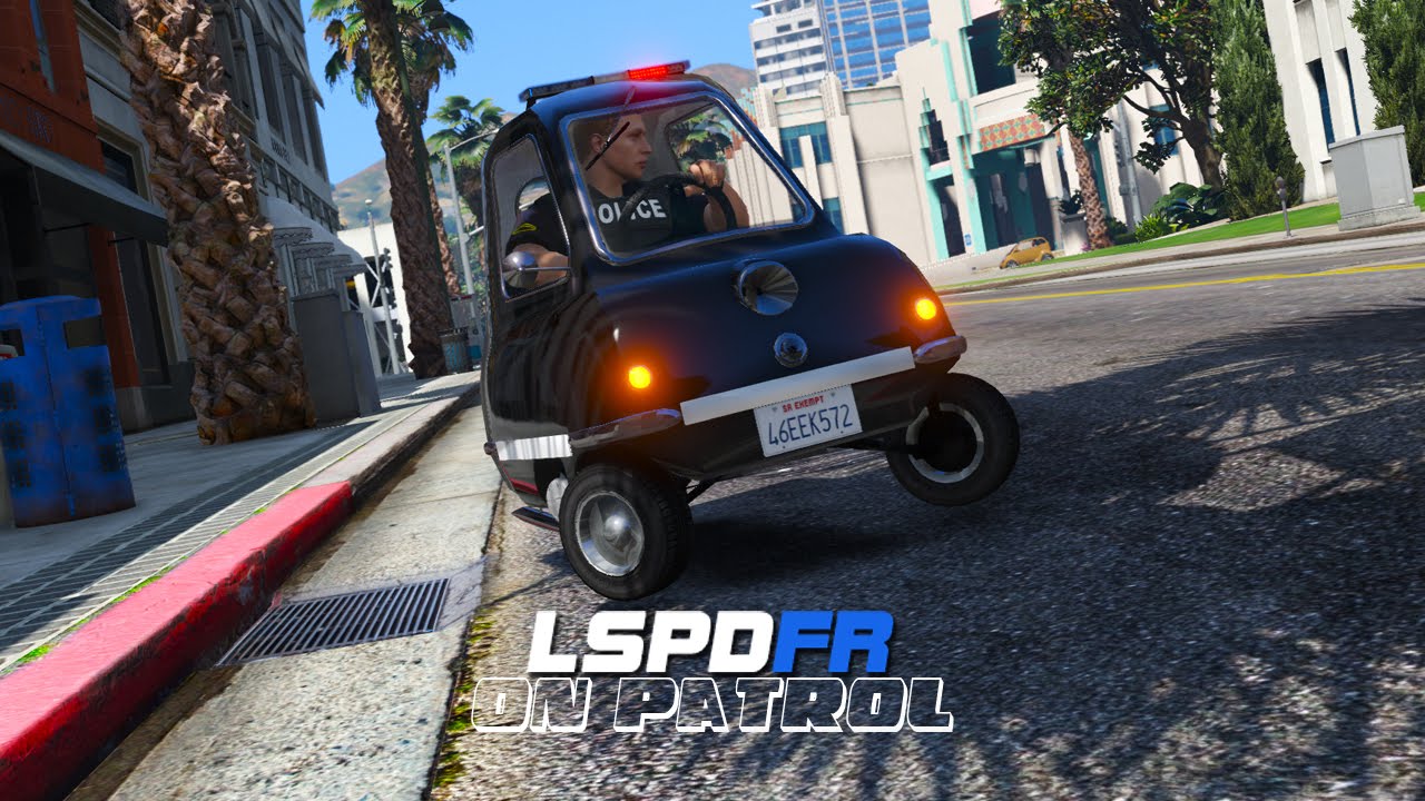 LSPDFR - Day 109 - World's Smallest Police Car - YouTube