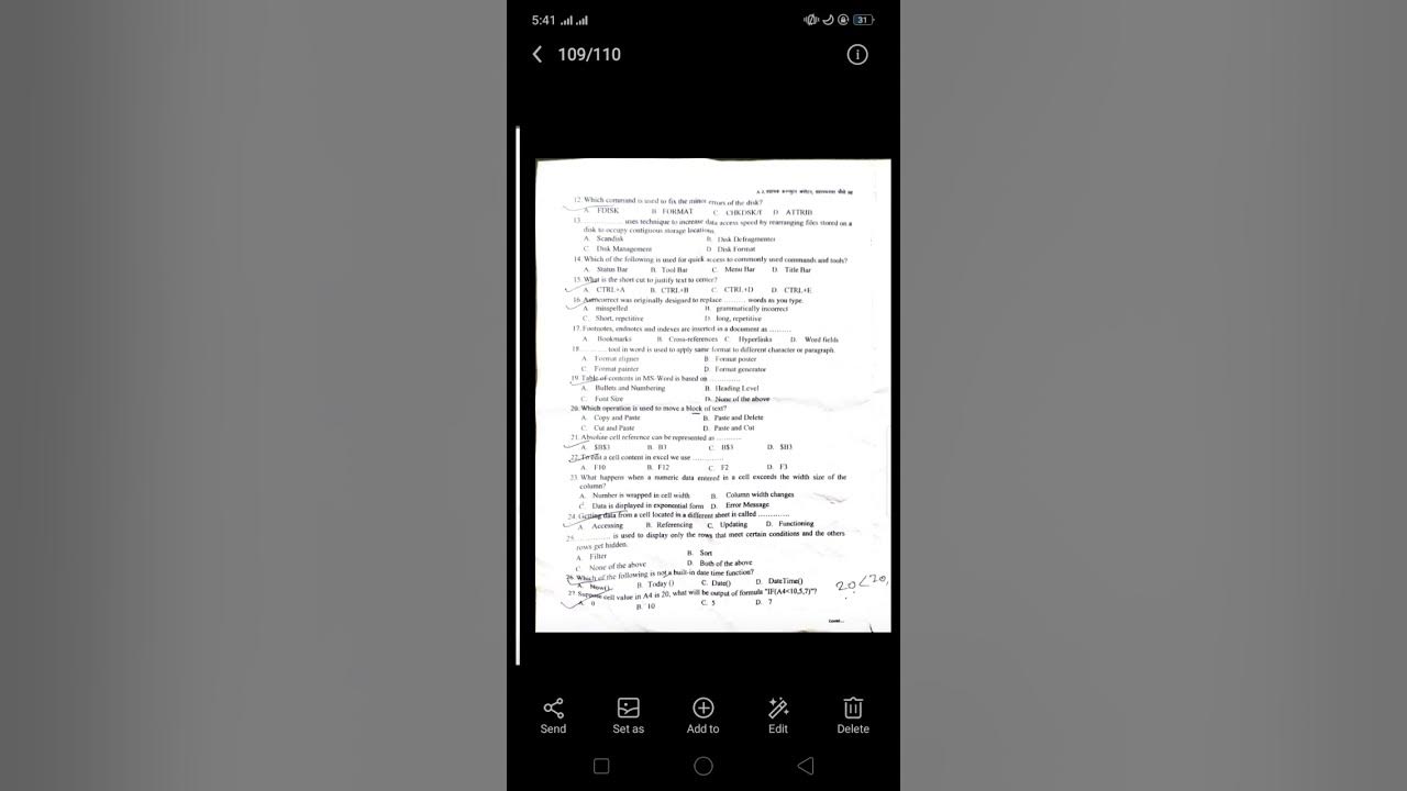 karnali province computer operator paper 2079#shorts - YouTube