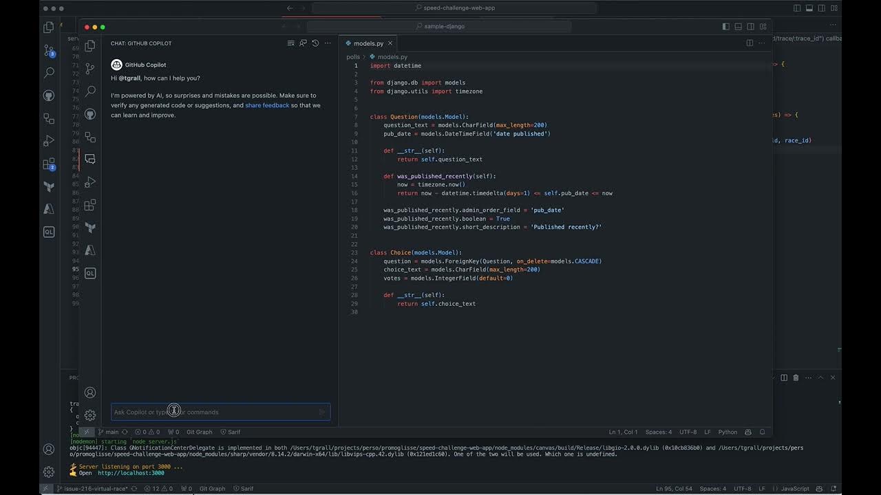 Rewriting a Python app in C# with the help of Copilot - YouTube