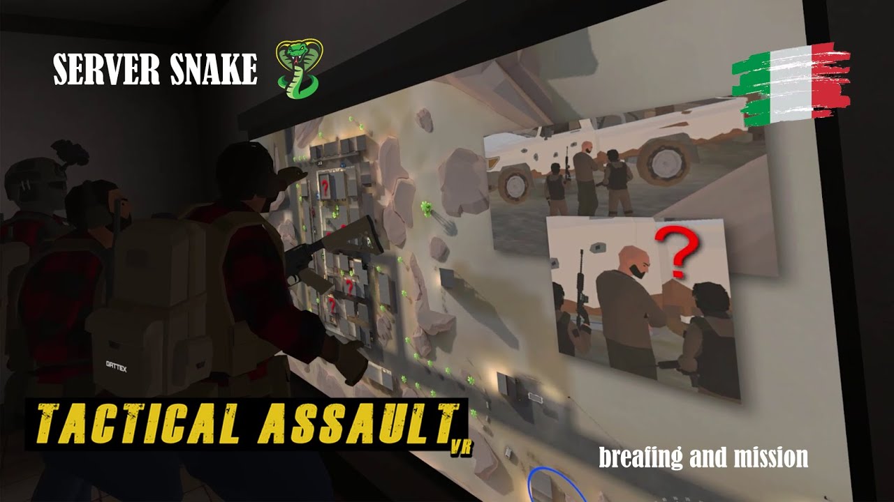 TACTICAL ASSAULT VR - Server Snake (breafing and mission) - YouTube