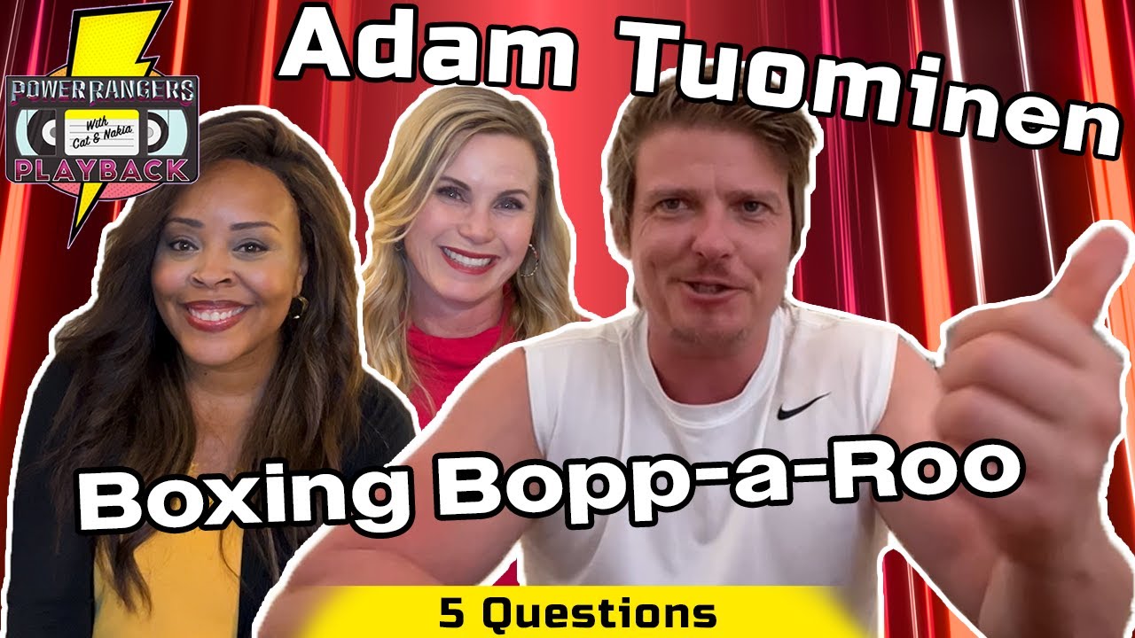 5 Questions with Adam Tuominen from Power Rangers Ninja Storm - YouTube