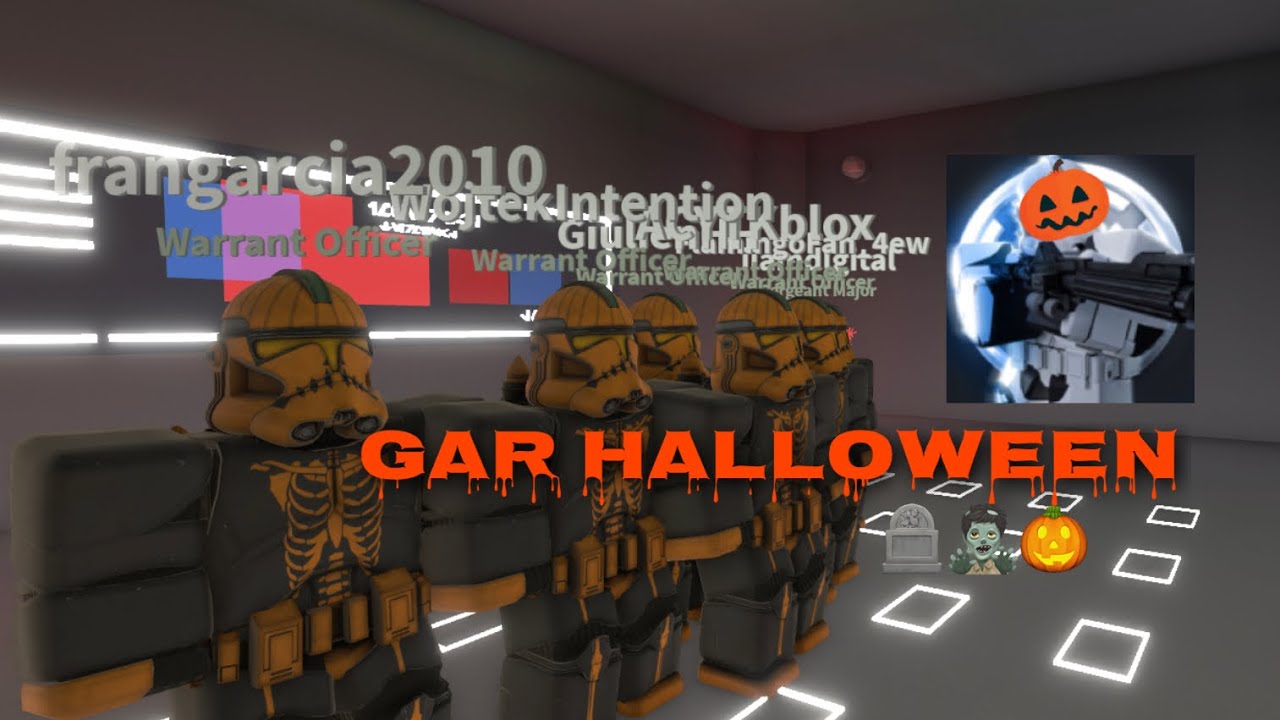My FIRST REACTION to the GAR HALLOWEEN UPDATE | Roblox Coruscant ...