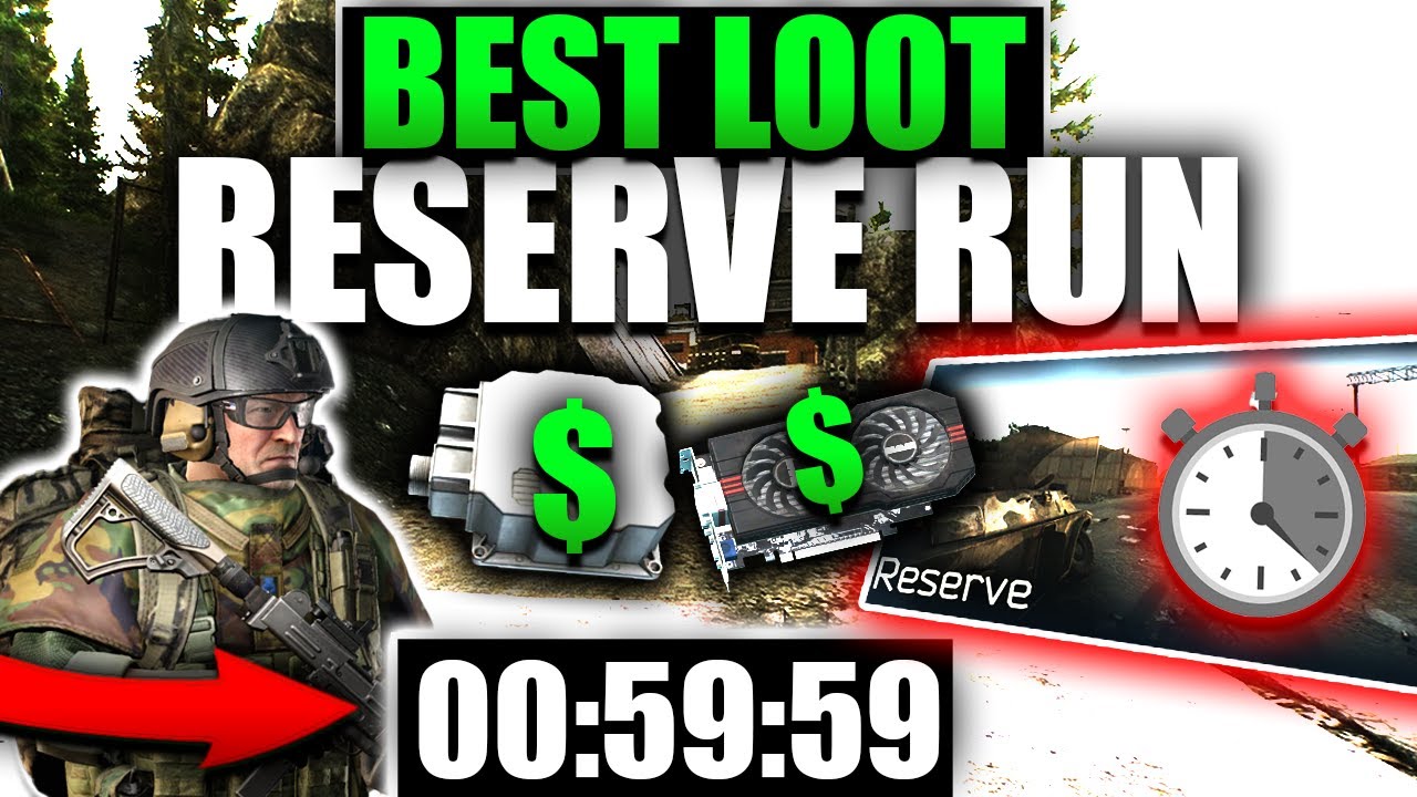 PVE RESERVE LOOT RUN CHALLENGE! Escape From Tarkov PVE - YouTube