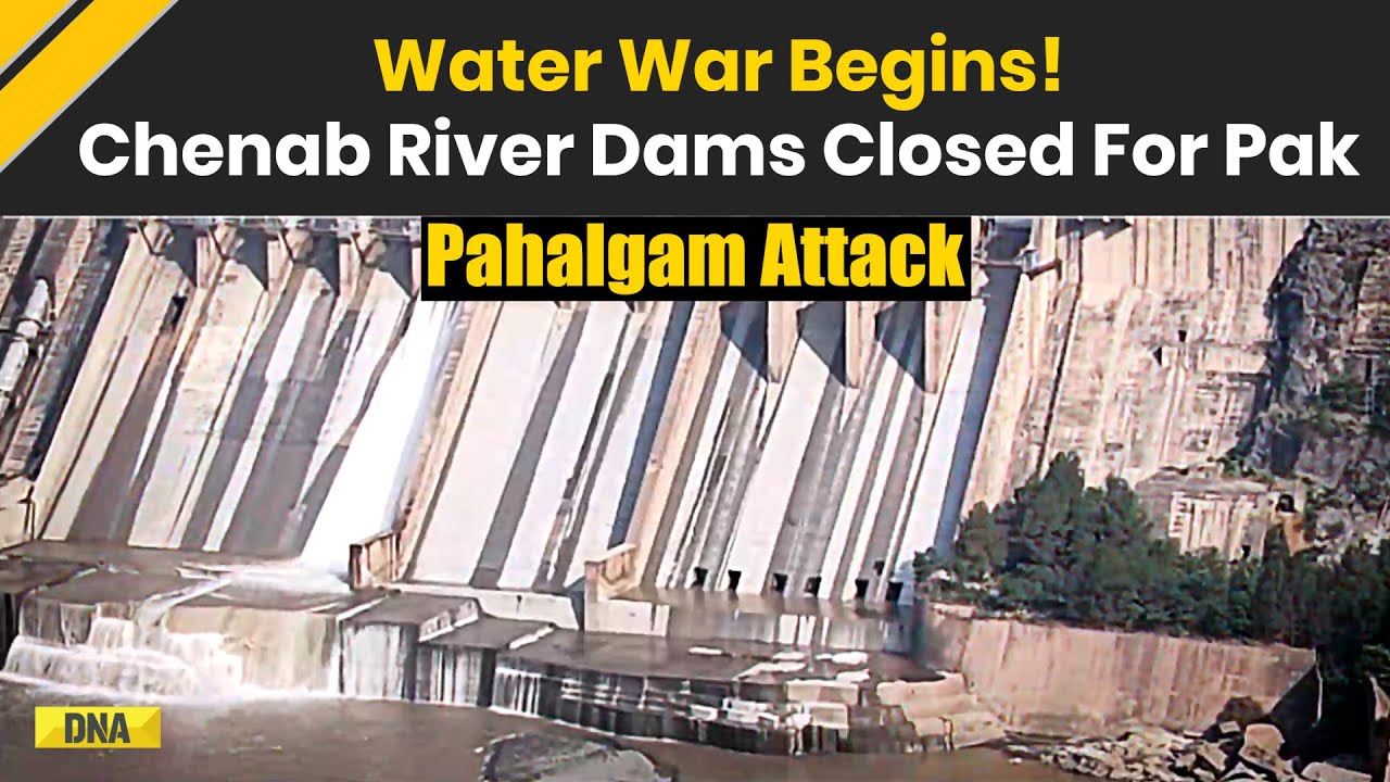 India Pakistan News: Gates Of Dams On Chenab River Closed For Pak ...