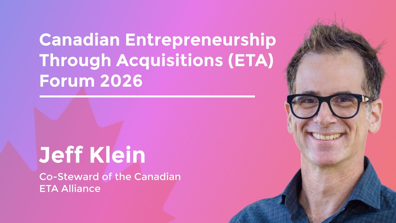 ETA - JEFF KLEIN | CO STEWARD OF THE CANADIAN ETA ALLIANCE - YouTube