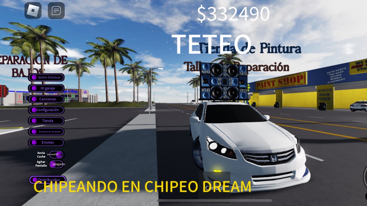 CHIPEO CON CALIDAD 3 CARROS SONANDO CON BAJOS/ CHIPEO DREAM RP - YouTube