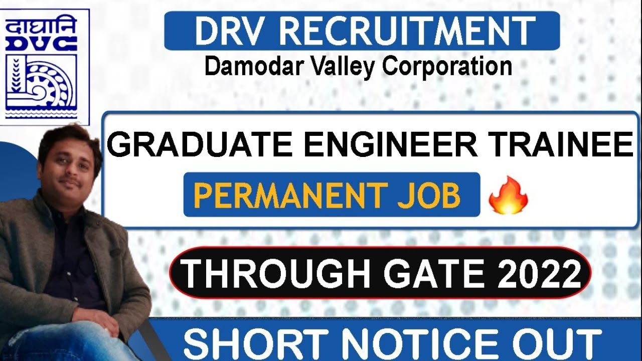 Damodar Valley Corporation | DVC Recruitment 2022 | Damodar Valley ...