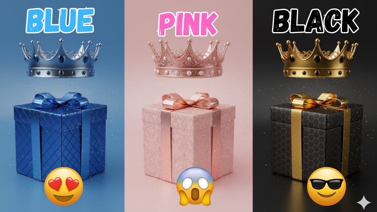 Choose Your Gift Box 👑🎁 | Good vs Bad Choices Quiz! - YouTube
