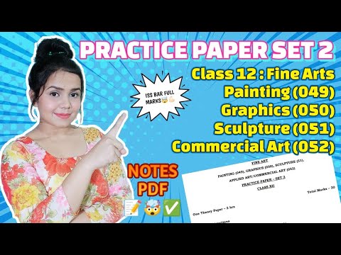 Class 12 Fine Art : Painting (049)Graphics (050)Sculpture (051)Com. Art ...