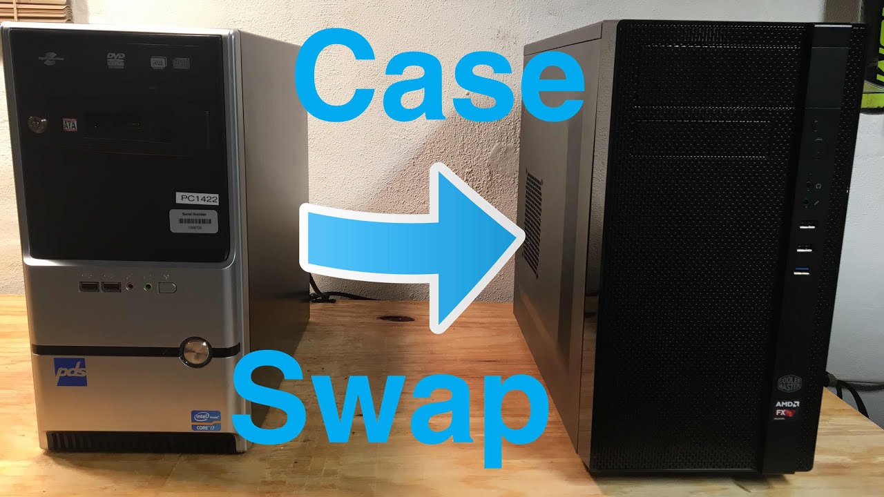 Garage Sale PC Gets a New Case - YouTube