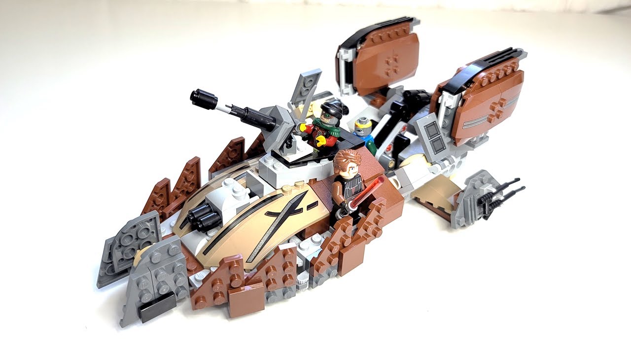 LEGO STAR WARS 7753 Pirate Tank speed build review 레고 스타워즈 파이어릿 탱크 조립 ...